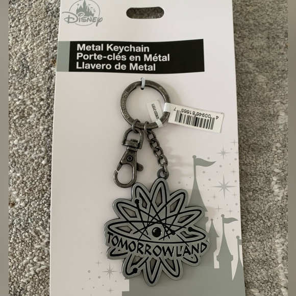 Disney | Other | Nwt Disney Parks 222 Metal Retro Tomorrowland Logo ...